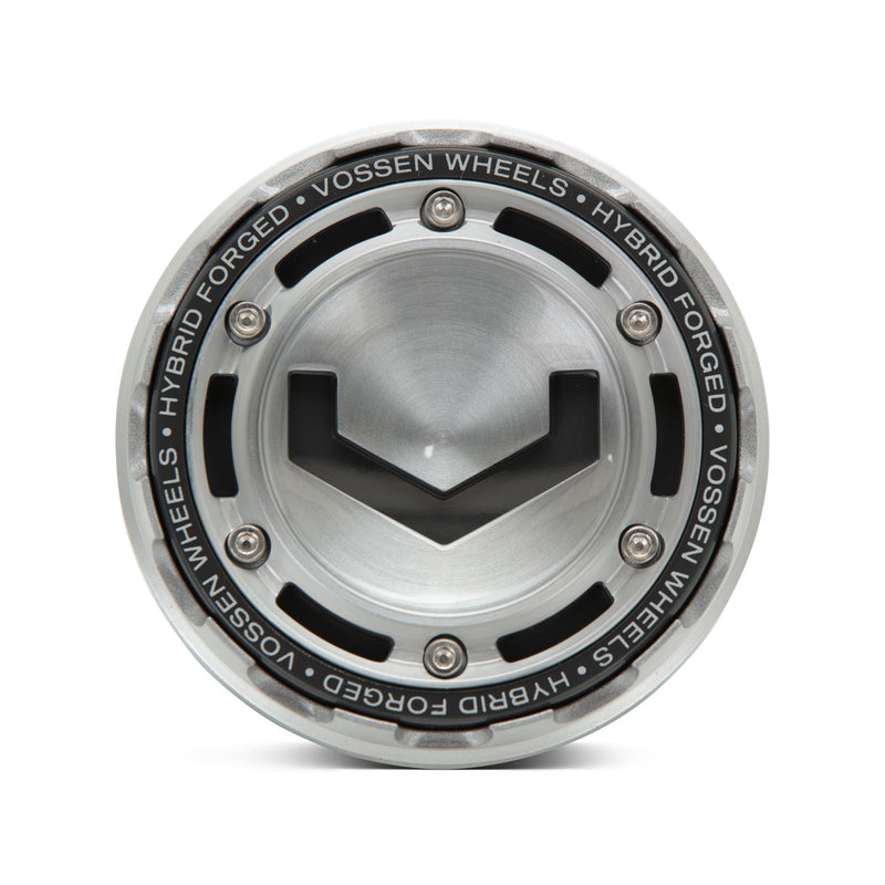 Modular Billet Caps- Brushed / Grey Insert