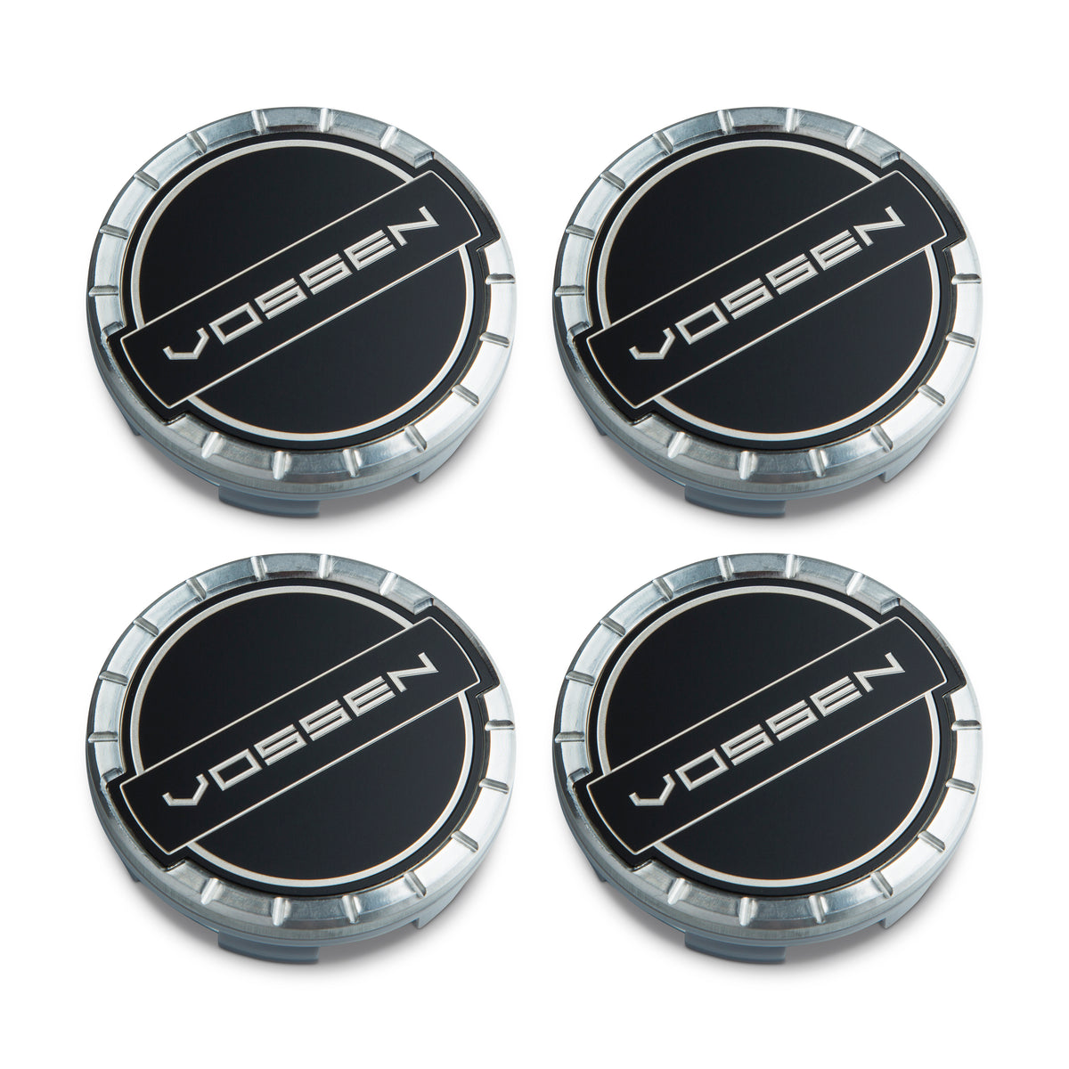 Classic Billet Sport Center Cap Set for CV/VF/HF Series Wheels (Gloss ...