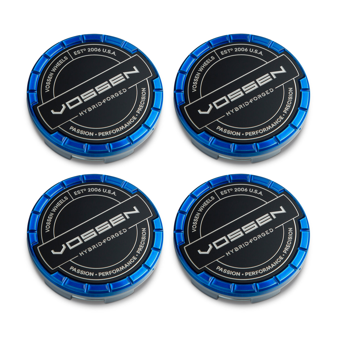 Vossen Hybrid Forged Billet Sport Center Cap Set for VF & HF Series ...