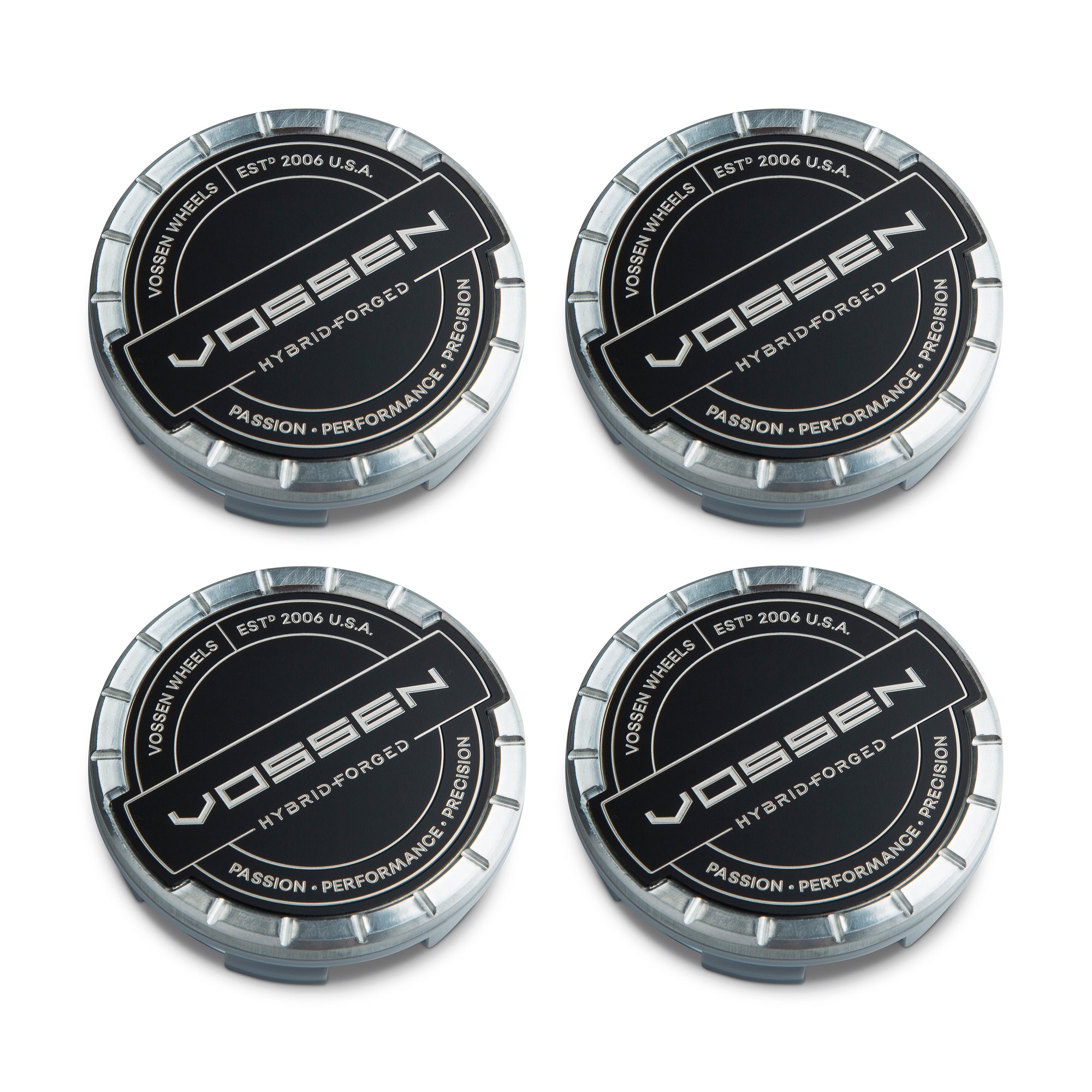 Vossen Hybrid Forged Billet Sport Center Cap Set for VF & HF Series ...
