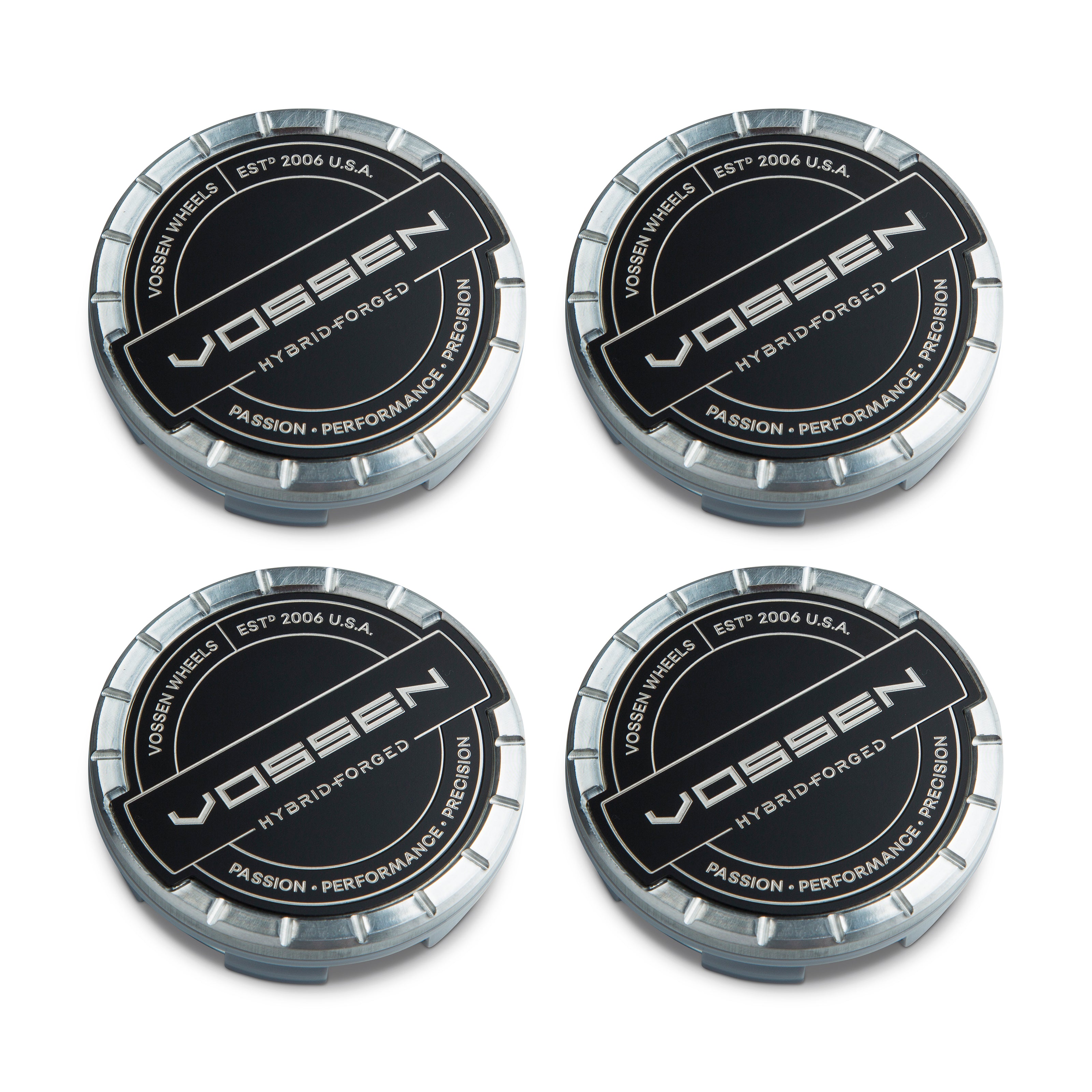 Vossen Hybrid Forged Billet Sport Center Cap Set for VF & HF Series ...