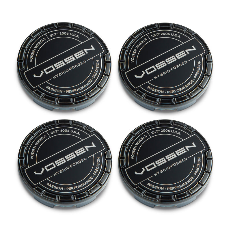 Vossen Hybrid Forged Billet Sport Center Cap Set for VF & HF Series ...