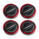 Vossen Hybrid Forged Billet Sport Center Cap Set for VF & HF Series ...